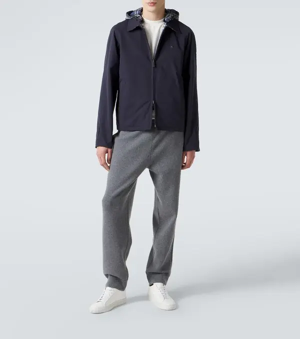 Burberry Cashmere-blend Straight Sweatpants
