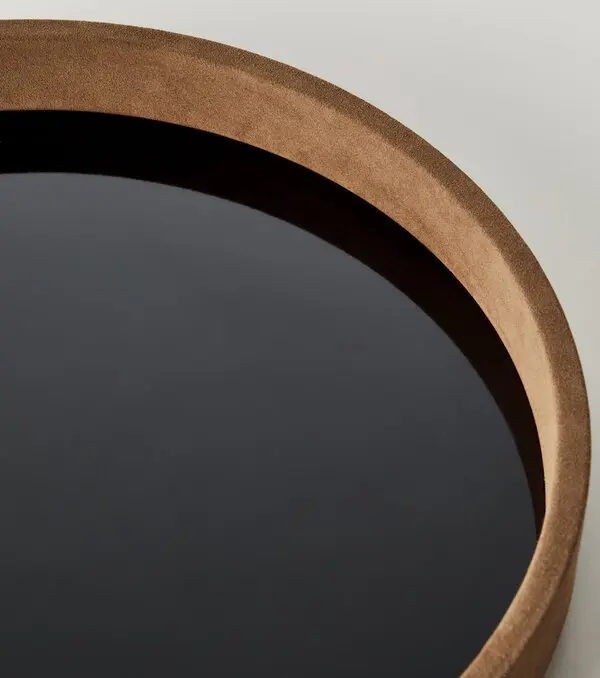MICHAEL VERHEYDEN Medium Suede-trimmed Decorative Tray