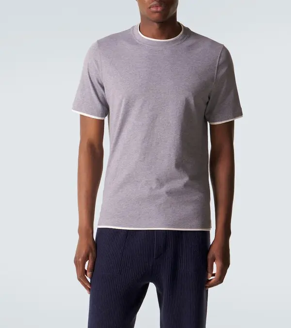 Brunello Cucinelli Cotton Jersey T-shirt