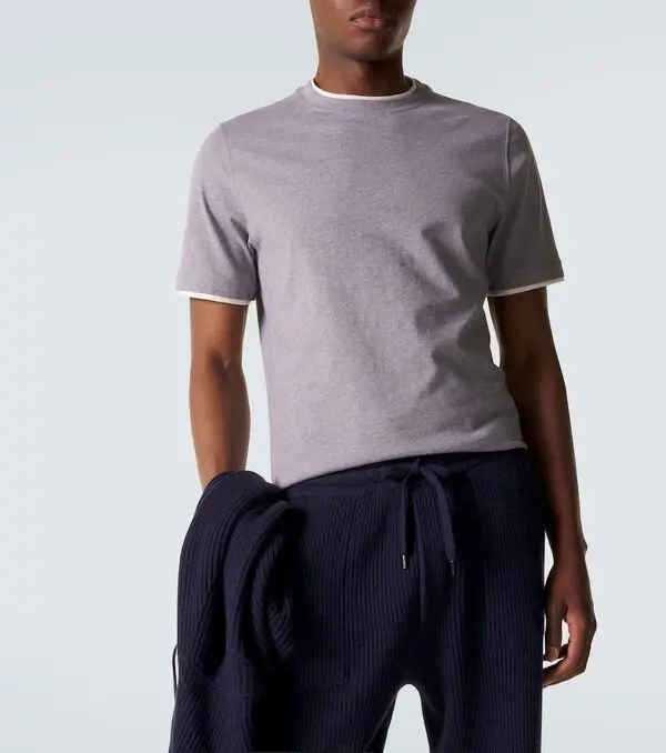 Brunello Cucinelli Cotton Jersey T-shirt