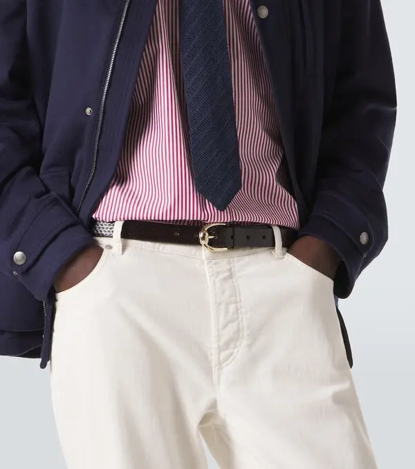 Brunello Cucinelli Leather Belt