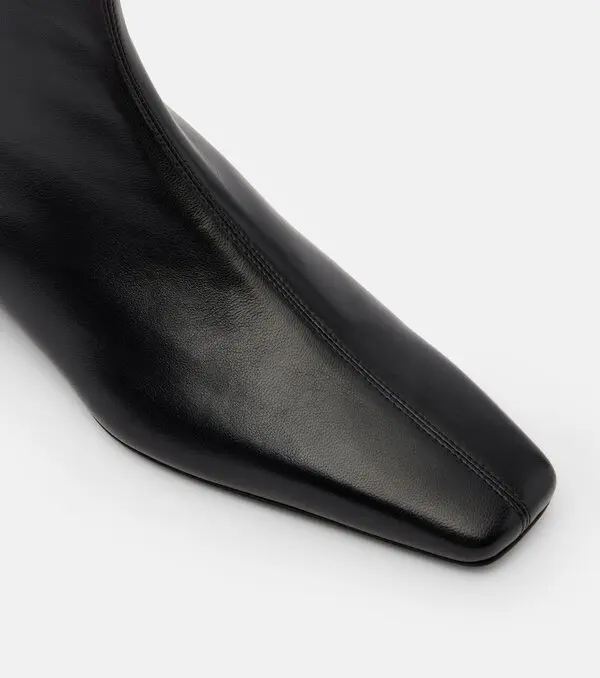 Proenza Schouler Leather Ankle Boots - Black