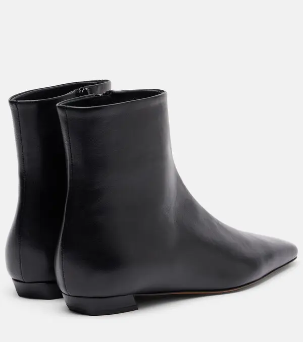 Proenza Schouler Leather Ankle Boots - Black