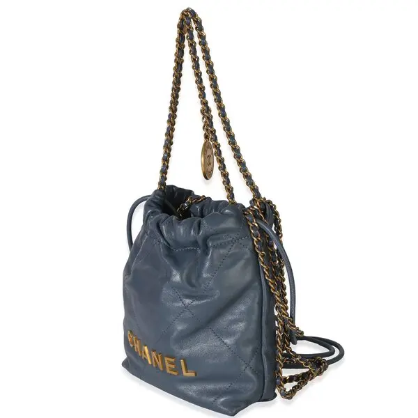 Chanel Quilted Calfskin 22 Hobo
