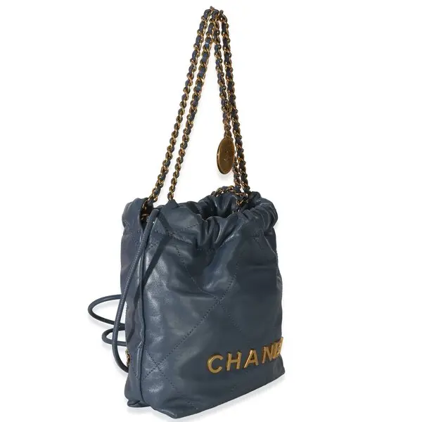 Chanel Quilted Calfskin 22 Hobo