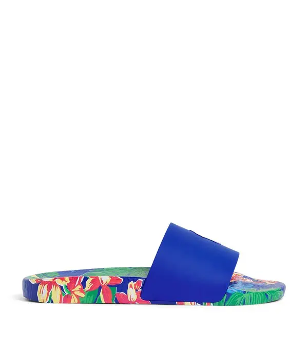 Polo Ralph Lauren Tropical Polo Pony Slides
