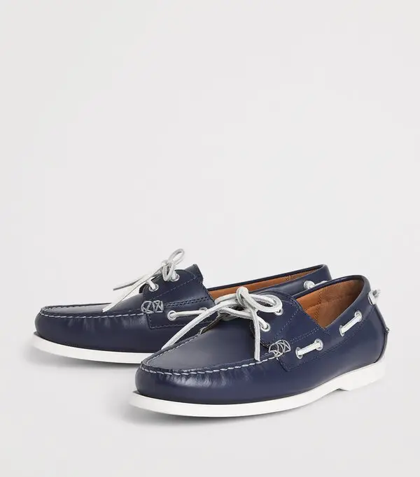 Polo Ralph Lauren Merton Leather Boat Shoes