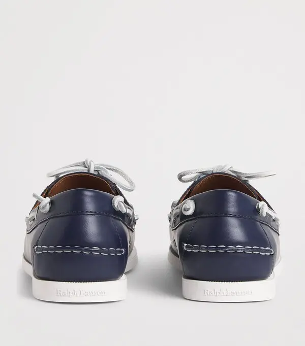 Polo Ralph Lauren Merton Leather Boat Shoes