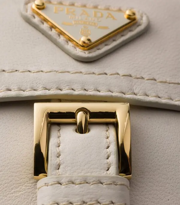 Prada Nappa Leather Drawstring Pouch