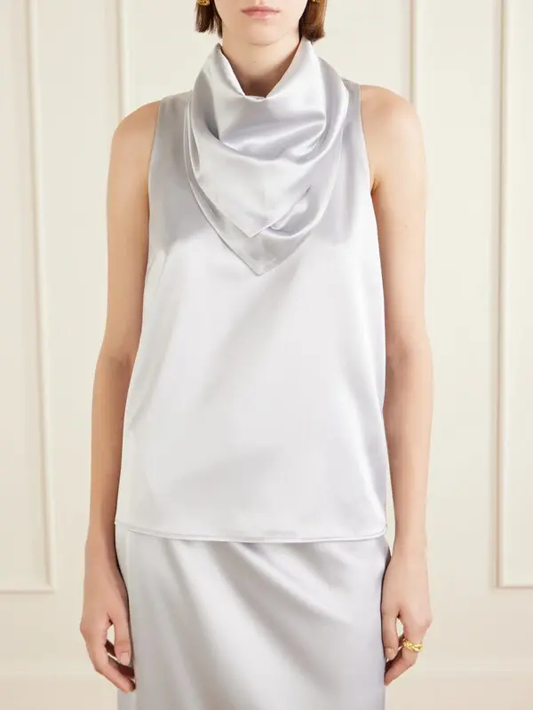 VIOLANTE NESSI Innamorato Satin Top