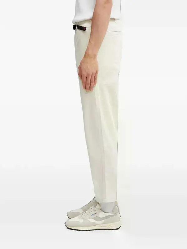 Gramicci Belted Straight-leg Trousers - Neutrals