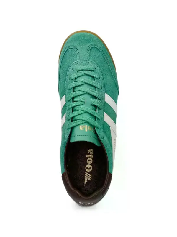 Gola Torpedo Suede Panelled Sneakers - Green
