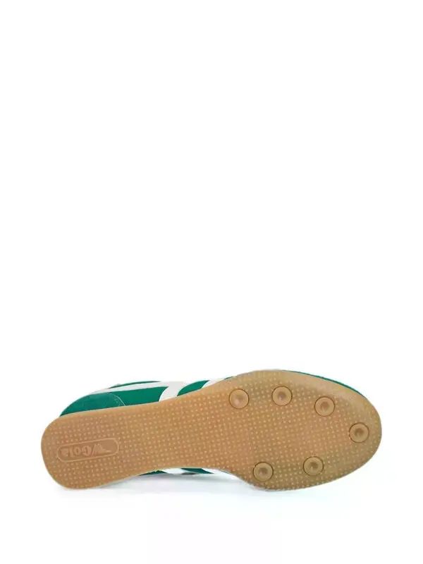 Gola Sprinter Suede Panelled Sneakers - Green