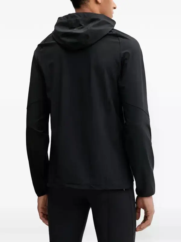 Adidas Travel Hooded Logo-print Jacket