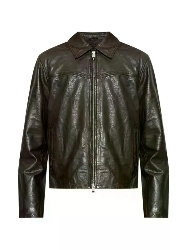 ALLSAINTS Tune Lamb Leather Jacket