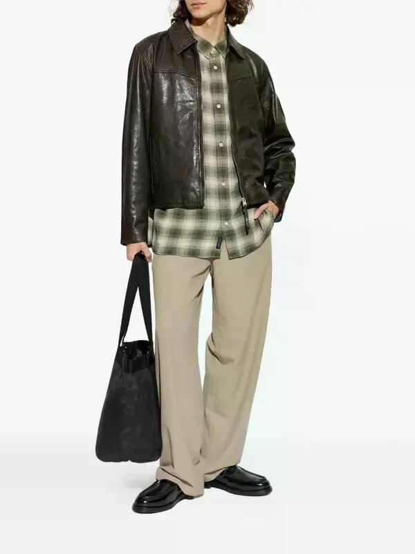 ALLSAINTS Tune Lamb Leather Jacket