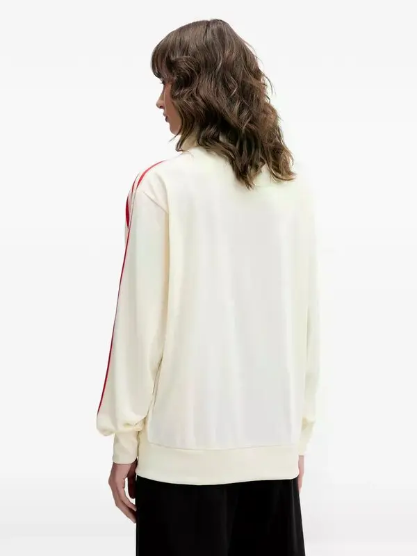 Adidas Heart Embroidered Side-stripe Jacket