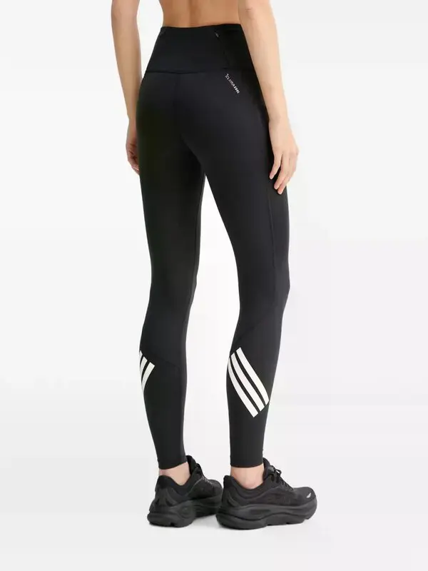 Adidas Logo-print Panelled Leggings