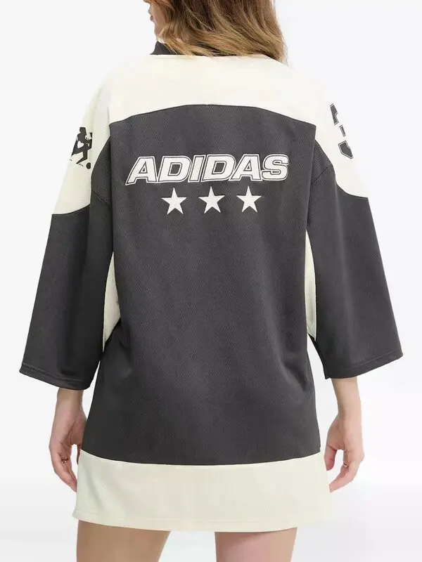 Adidas Logo Print Mini Dress