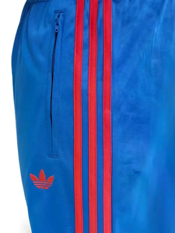 Adidas Firebird Logo-embroidered Side-stripe Track Pants