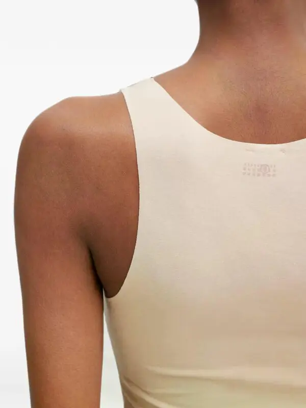 MAISON MARGIELA Sleeveless Logo Tank