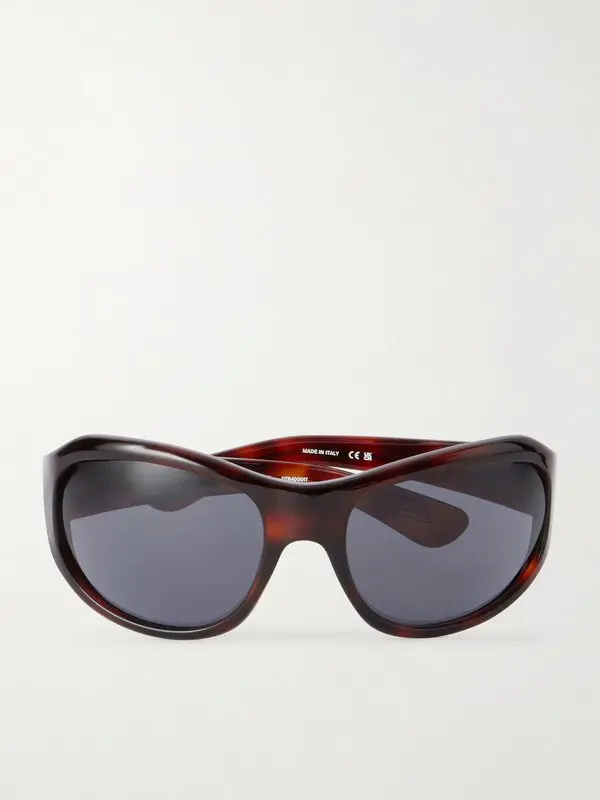 THISTLES The Atlas Round-frame Acetate Sunglasses