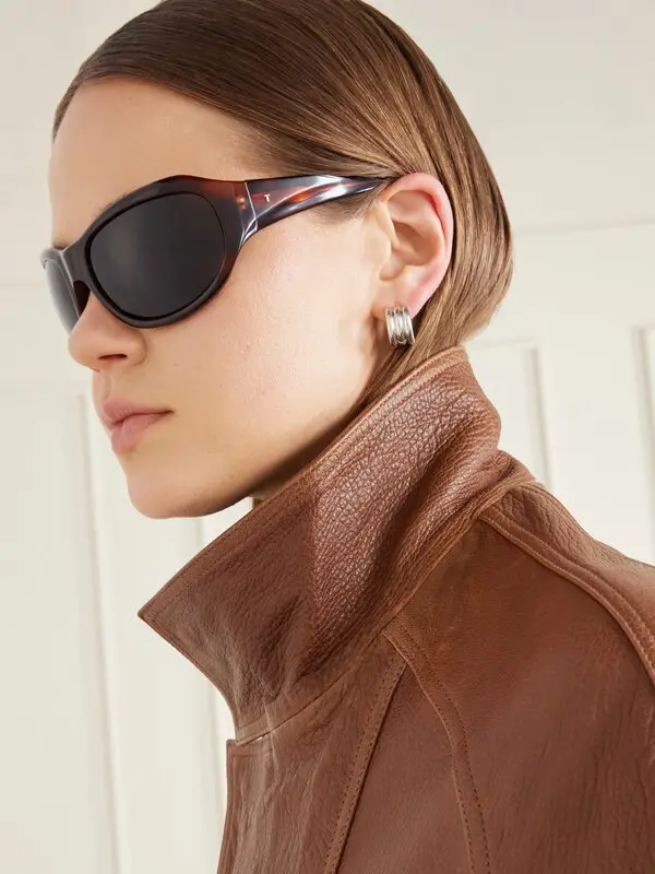 THISTLES The Atlas Round-frame Acetate Sunglasses