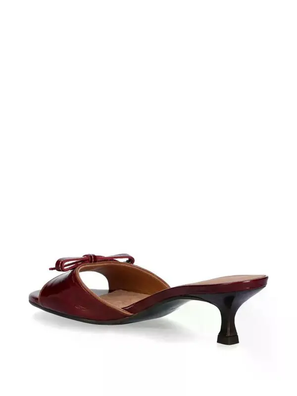 BILLI BI Bow Detail Kitten-heel Sandals
