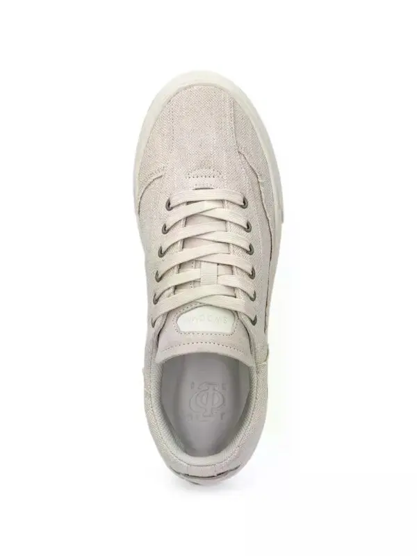 S.W.C STEPNEY WORKERS CLUB Om1e Canvas Lace-up Sneakers