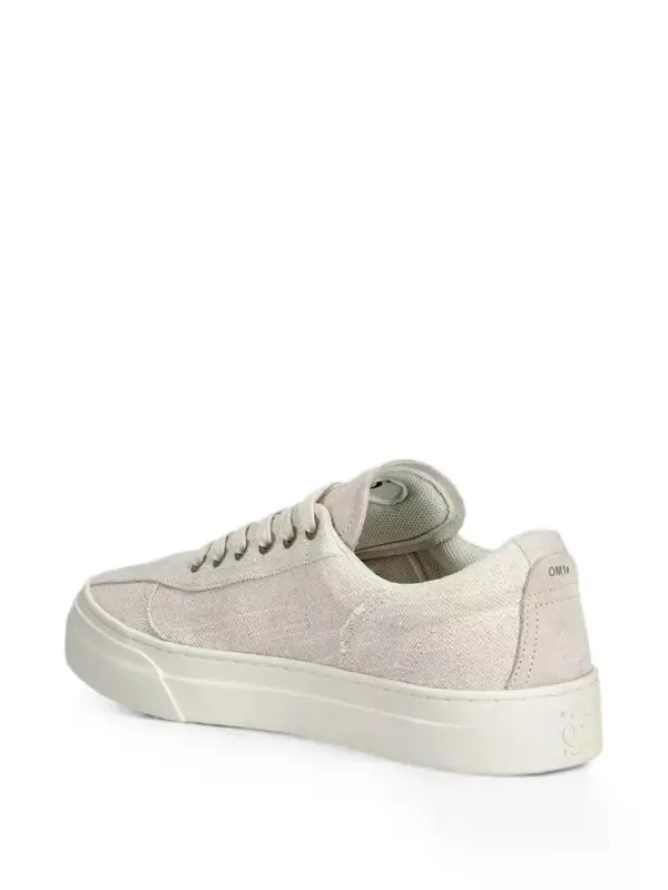 S.W.C STEPNEY WORKERS CLUB Om1e Canvas Lace-up Sneakers
