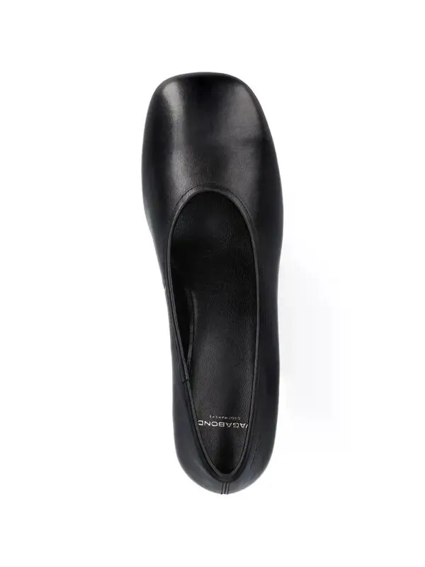 VAGABOND SHOEMAKERS Livia Square-toe Block-heel Pumps - Black