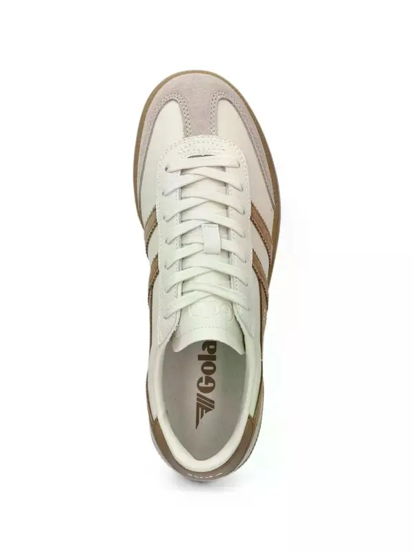 Gola Panelled Leather Sneakers