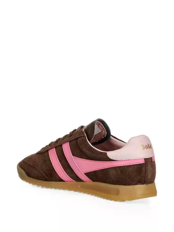 Gola Torpedo Logo-print Panelled Sneakers - Brown