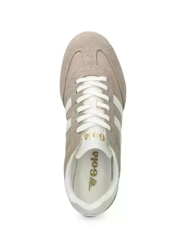 Gola Sprinter Suede-panelled Sneakers - Neutrals