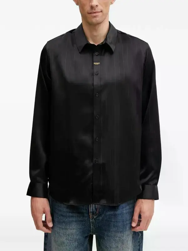 Martine Rose Pinstripe-pattern Long-sleeve Shirt