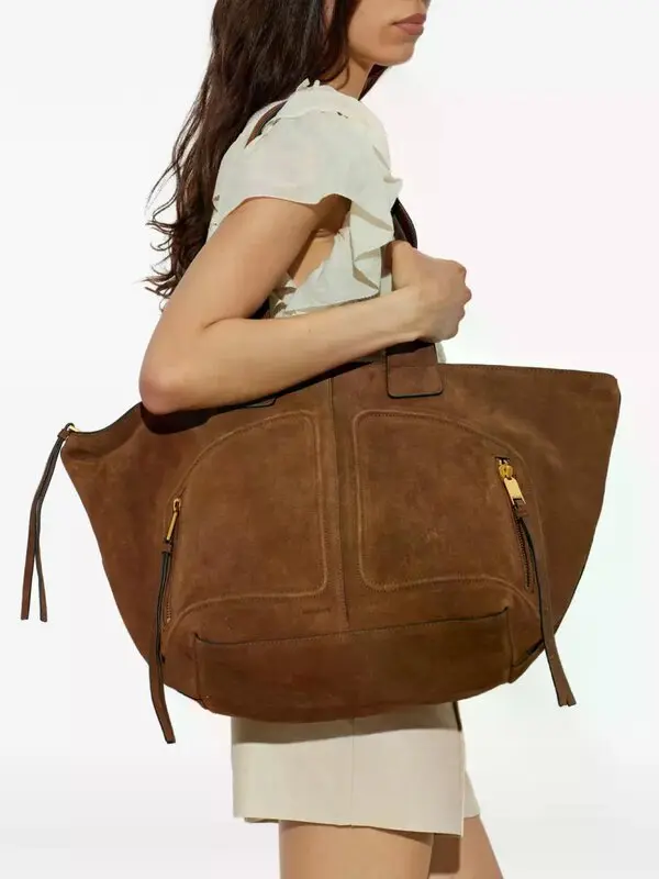 ALLSAINTS Rey Tote Bag - Brown