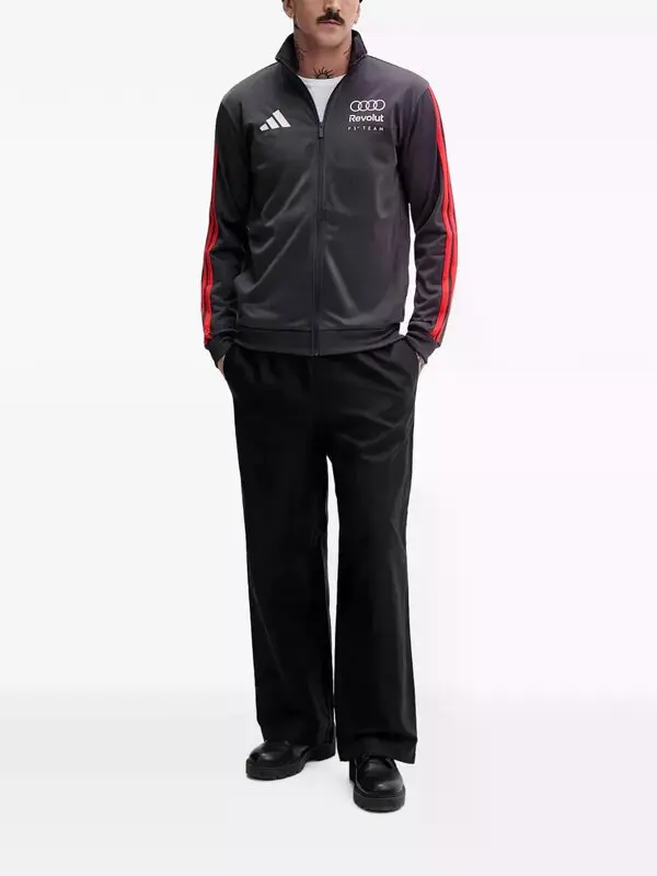 Adidas Audi F1 Team Logo-print Zip-up Jacket