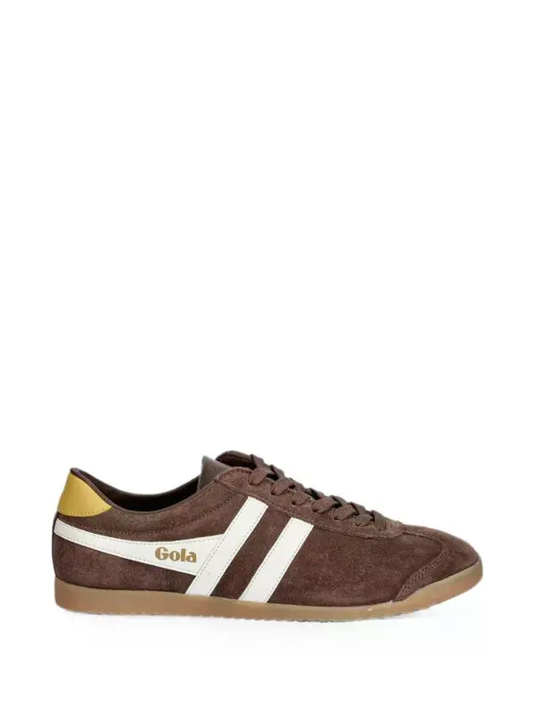 Gola Suede-finish Logo-print Sneakers - Brown