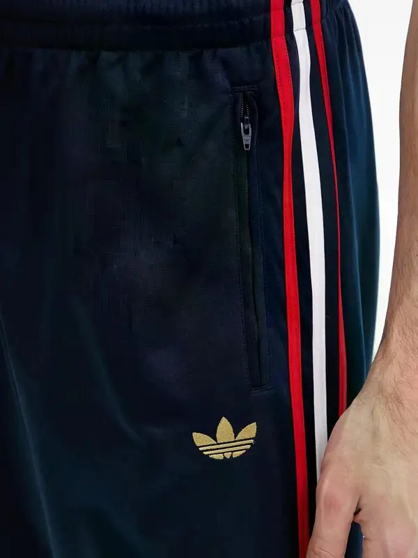 Adidas Firebird Logo-embroidered Side-stripe Track Pants