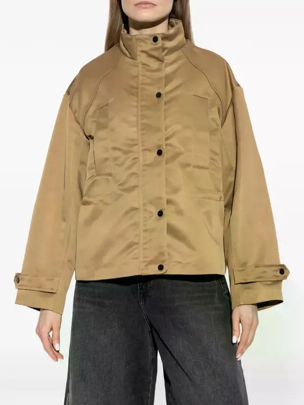 ALLSAINTS Luellah Satin Finish Jacket