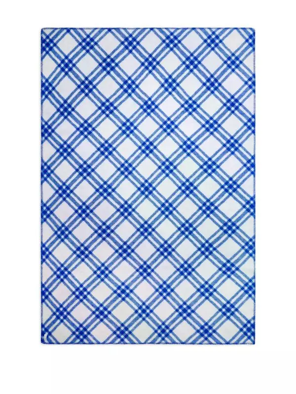Burberry Check-print Wool Blanket