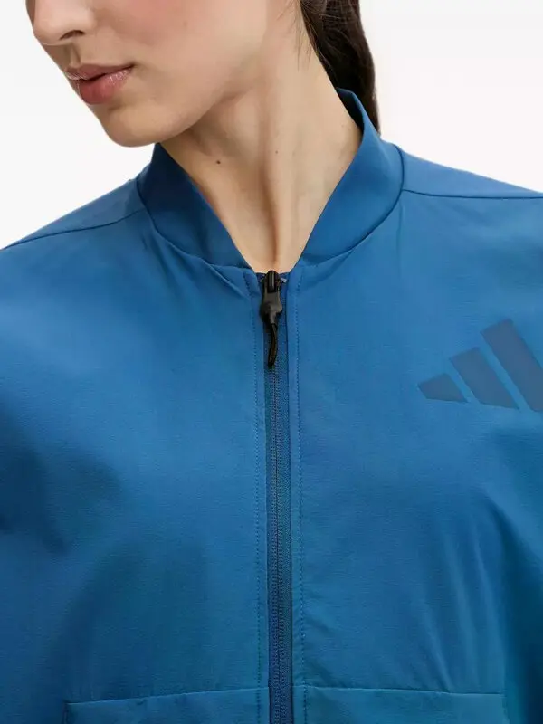 Adidas Zne Logo-print Zip-up Jacket