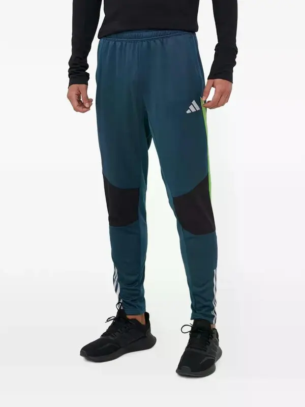 Adidas Logo-print Panelled Track Pants