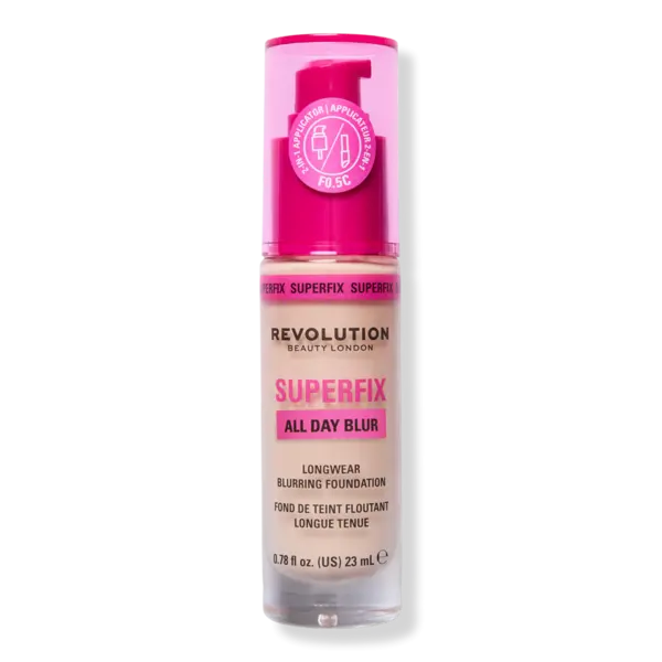 REVOLUTION BEAUTY Superfix Blur Longwear Foundation - F0.5c