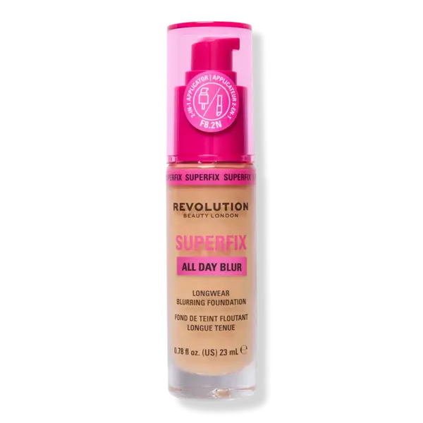 REVOLUTION BEAUTY Superfix Blur Longwear Foundation - F8.2n