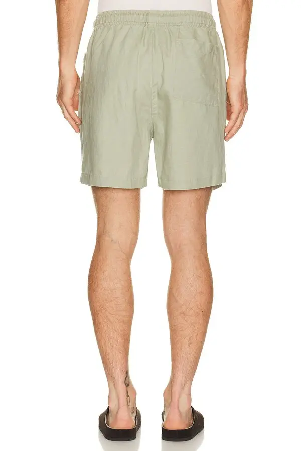 Onia Air Linen Pull On Short 6&quot