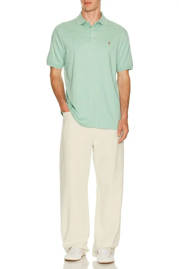 Polo Ralph Lauren Soft Touch Polo In Blue - Celadon Heather