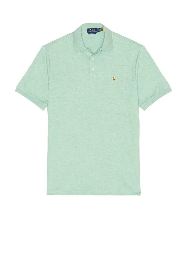 Polo Ralph Lauren Soft Touch Polo In Blue - Celadon Heather