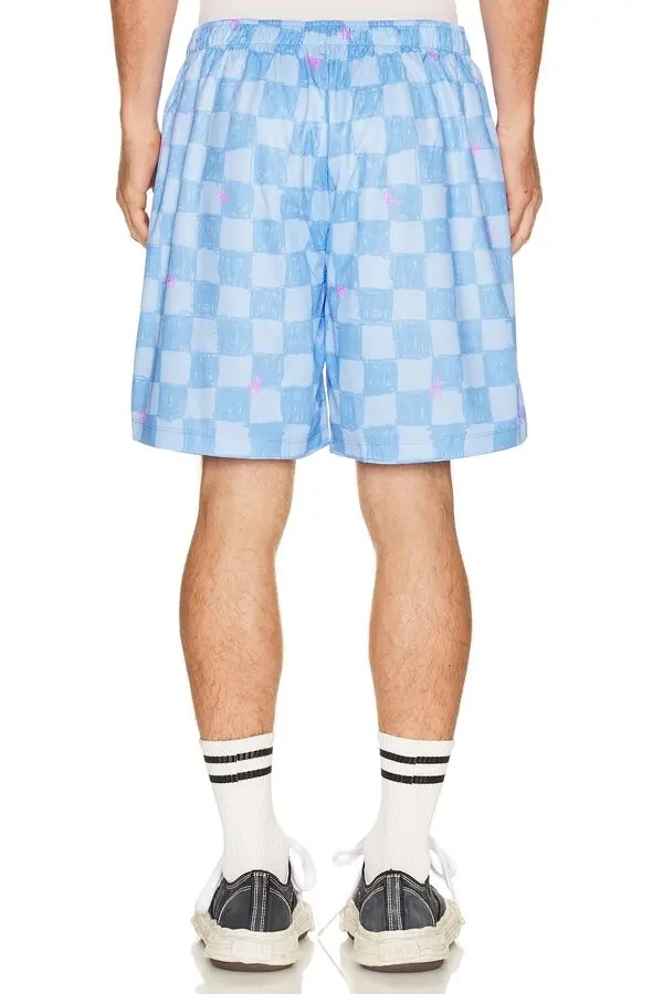 NAHMIAS Scribble Check Soccer Short