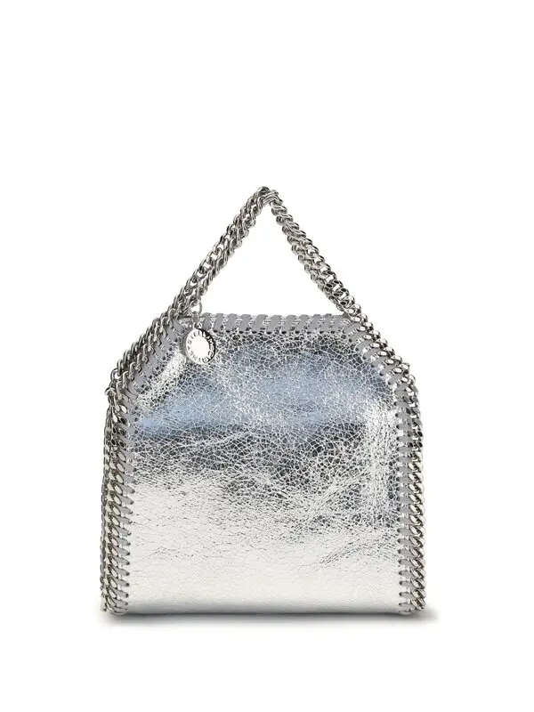 Stella McCartney Metallic Falabella Handbag - Silver